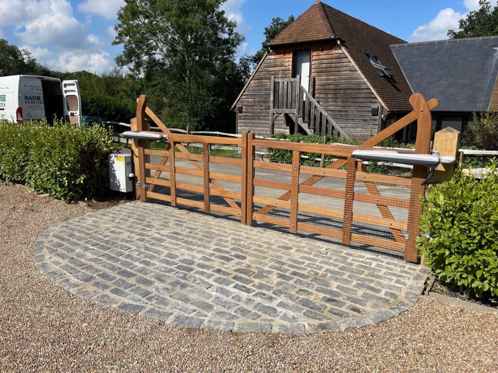 Swing Gates - Bank House Electric Gates